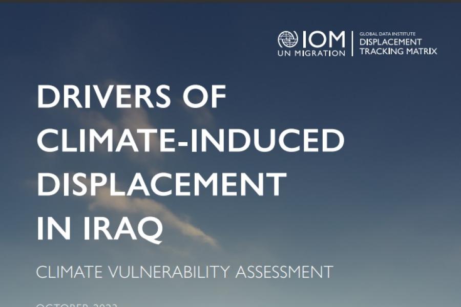 Drivers Of Climate Induced Displacement In Iraq Climate Vulnerability